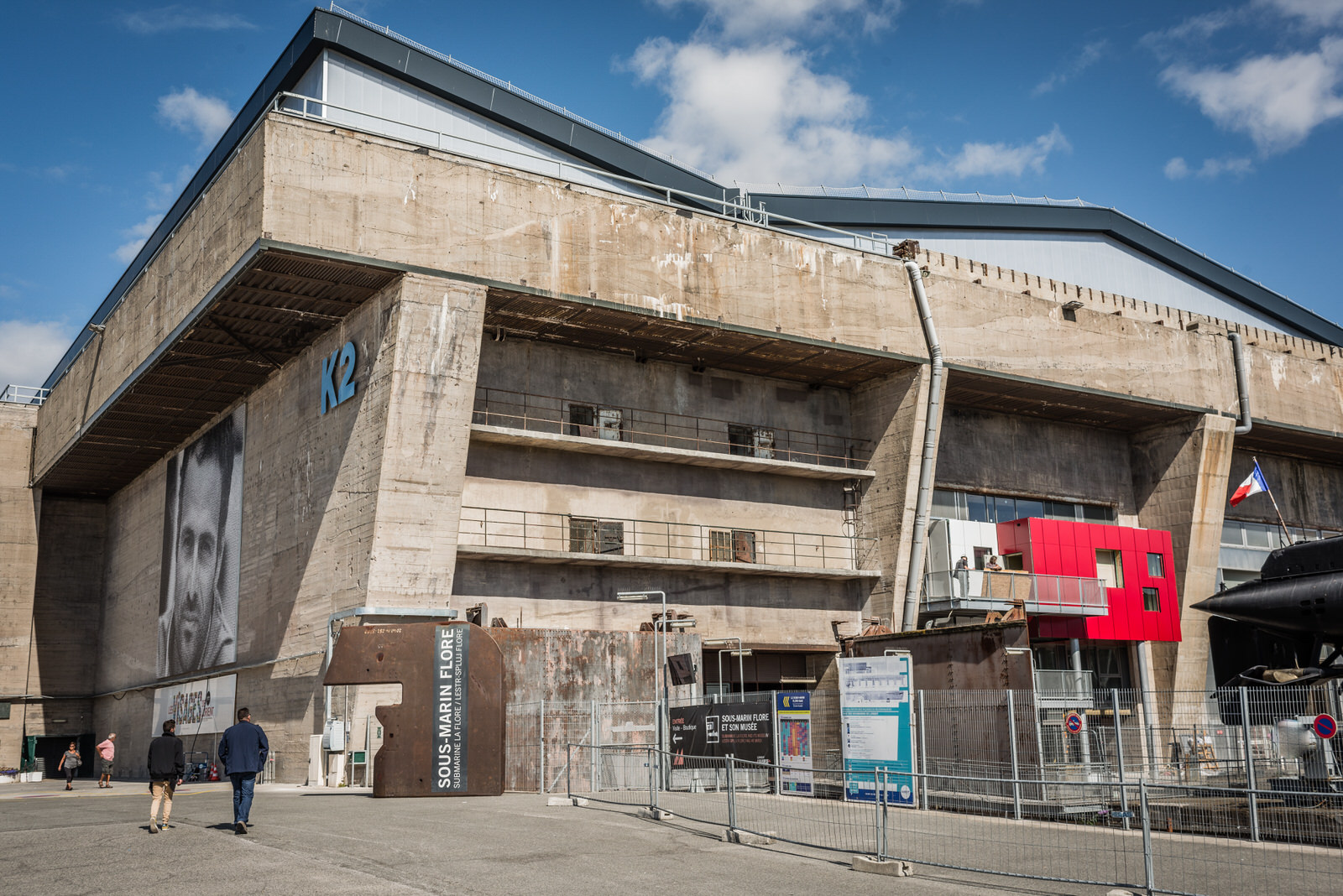 Die ehemaligen U-Boot-Bunker in Lorient Süd Bretagne - Lorient ...